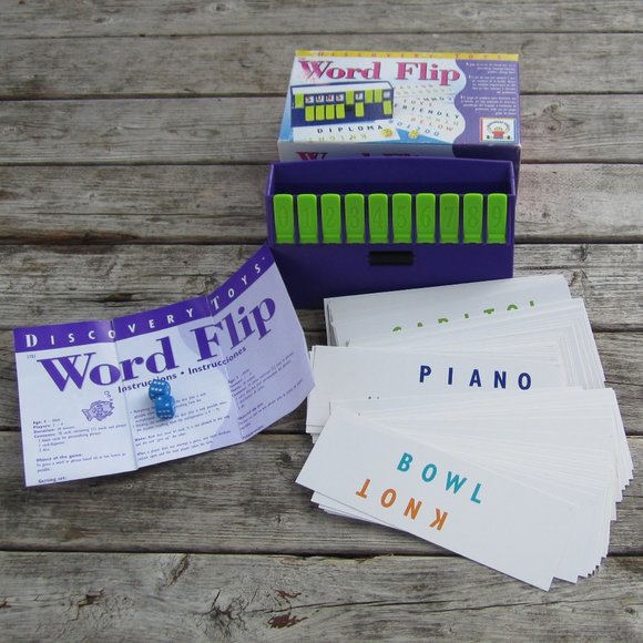Discovery Toys | Toys | Word Flip Discovery Toys Educational Family ...